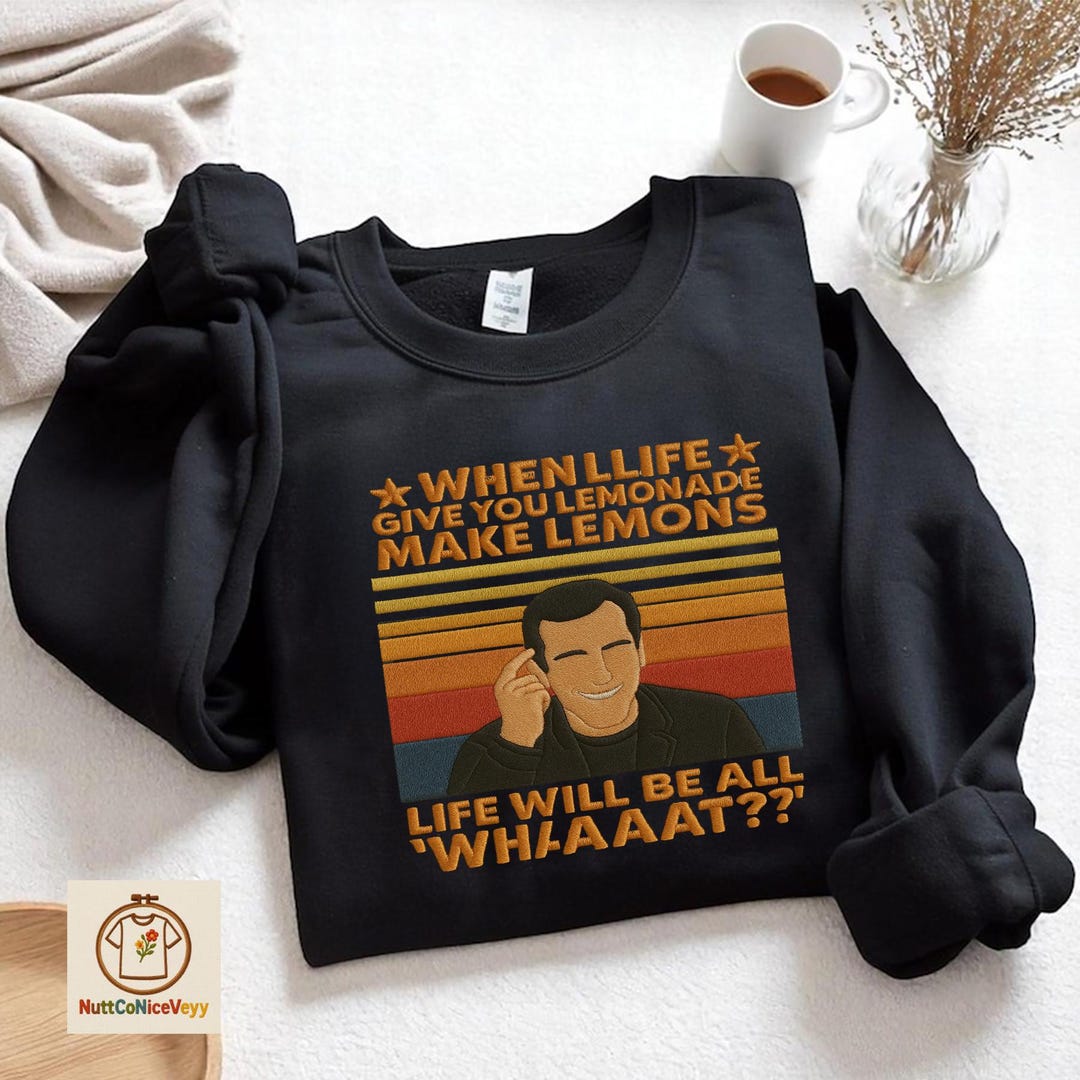 Retro Sitcom Modern Family Embroidered Sweatshirt, Phil Dunphy “when ...