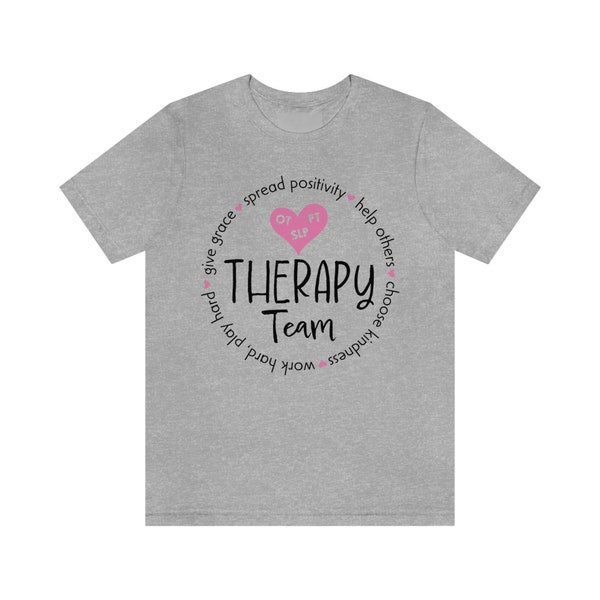Therapy Ot Pt Slp Team Svg - Etsy