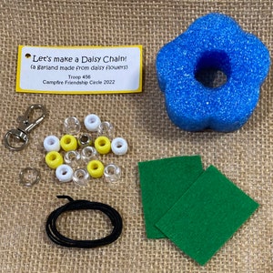 Set of Ten (10) Daisy Key Chain Backpack Clip Bag Bling Flower DIY ...