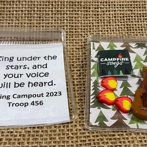 Set of Ten (10) Campfire Circle Sing Along Songs Guitar Forest Trees ...