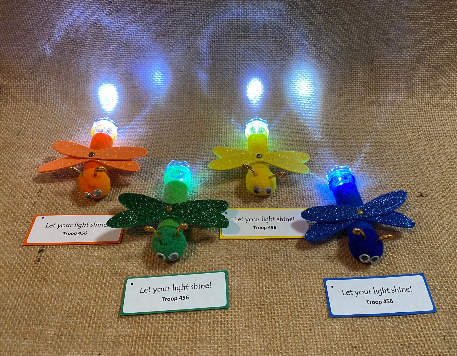 Set of Ten 10 Flashlight Lightning Bug Let Your Light Shine - Etsy