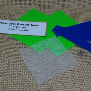 Set of Ten (10) Sit-upon Scout SWAP or Craft Kits - Etsy