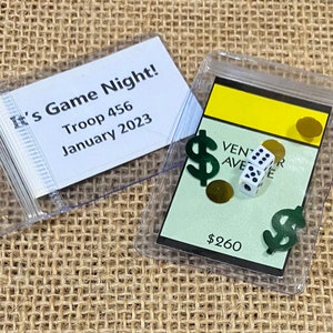 Set of Ten (10) Monopoly Money Management Cookie Sales DIY Scout Pocket ...