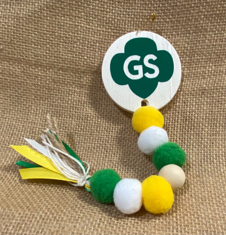 Wall Hanging Decor Nametags Name Tags Lanyards Pom Pom Wood - Etsy