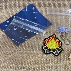 Set of Ten (10) Campfire Circle Camping Campout Scout Pocket DIY Swaps ...