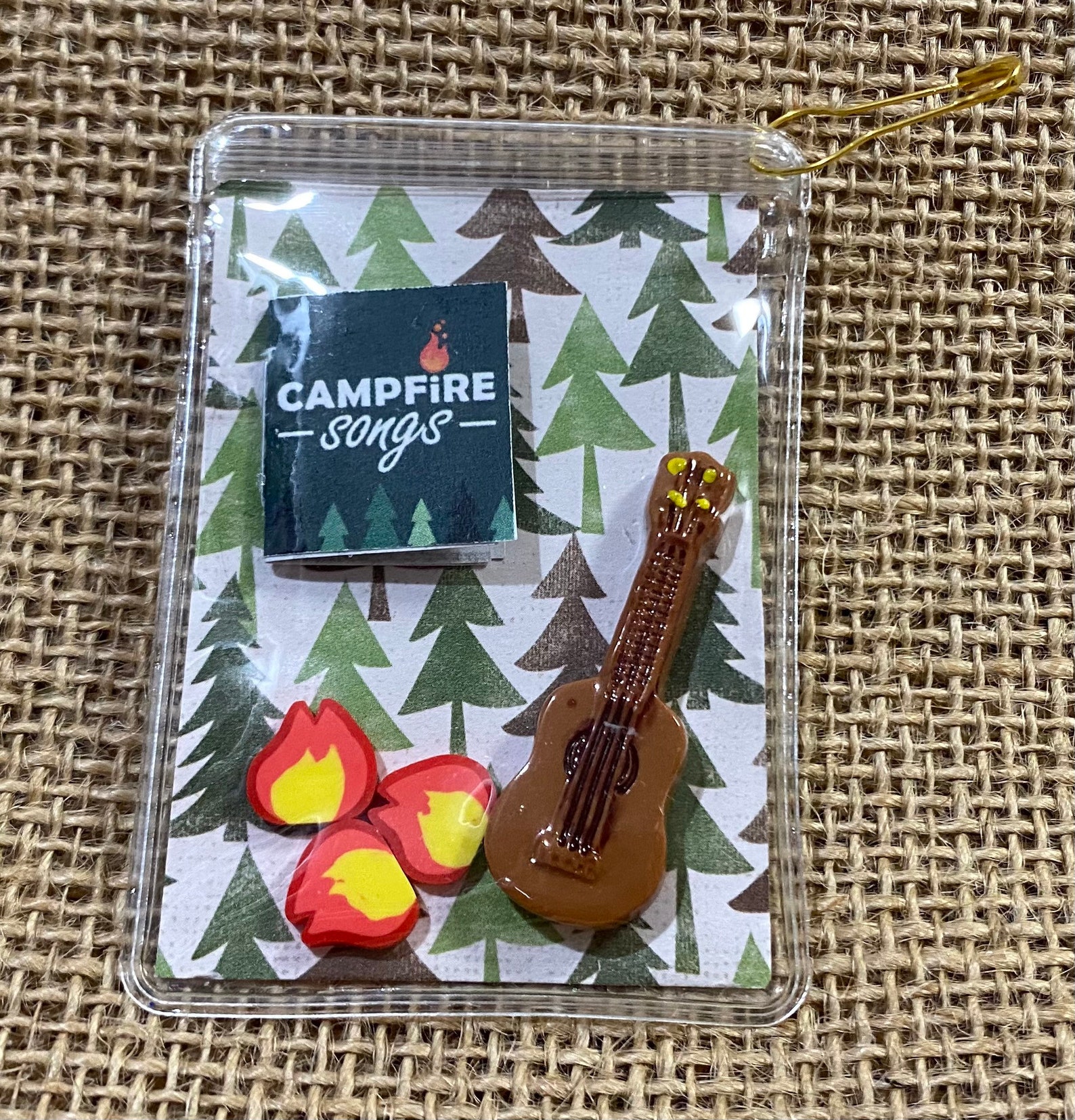 Set of Ten (10) Campfire Circle Sing Along Songs Guitar Forest Trees ...