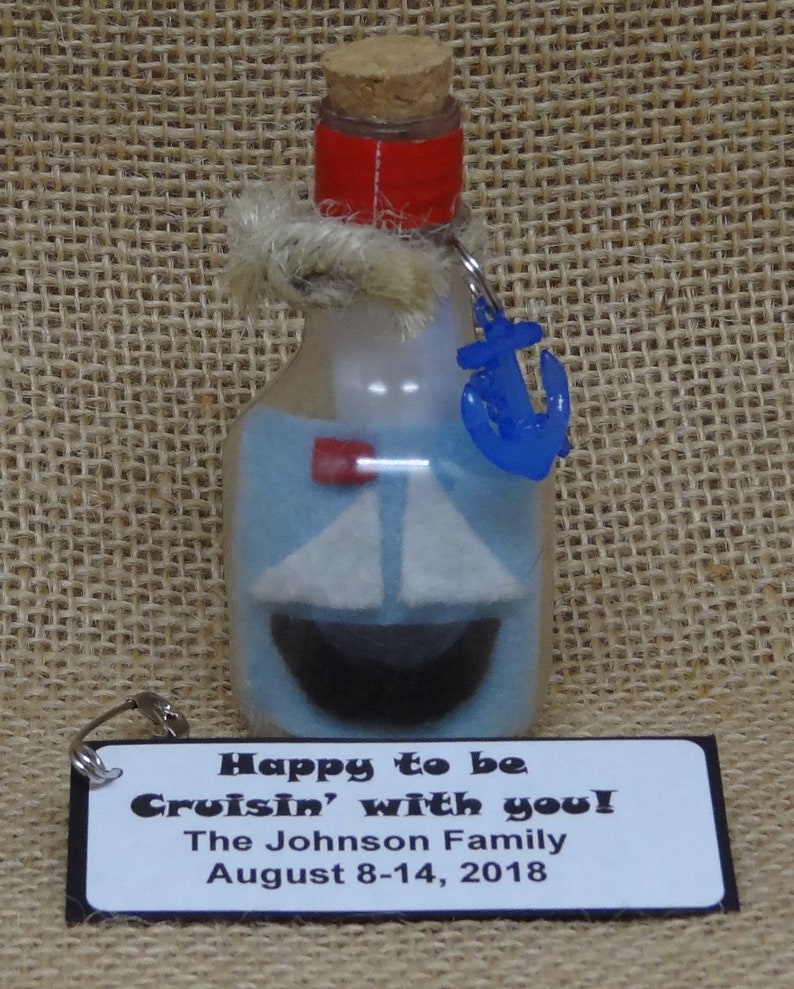 Set of Ten 10 Ship in a Bottle Message in a Bottle Vacation - Etsy
