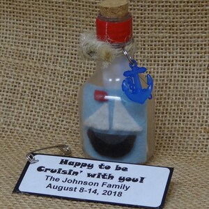 Set of Ten 10 Ship in a Bottle Message in a Bottle Vacation - Etsy