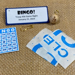 Set of Ten (10) BINGO Game Night Scout SWAP or Craft Kits - Etsy