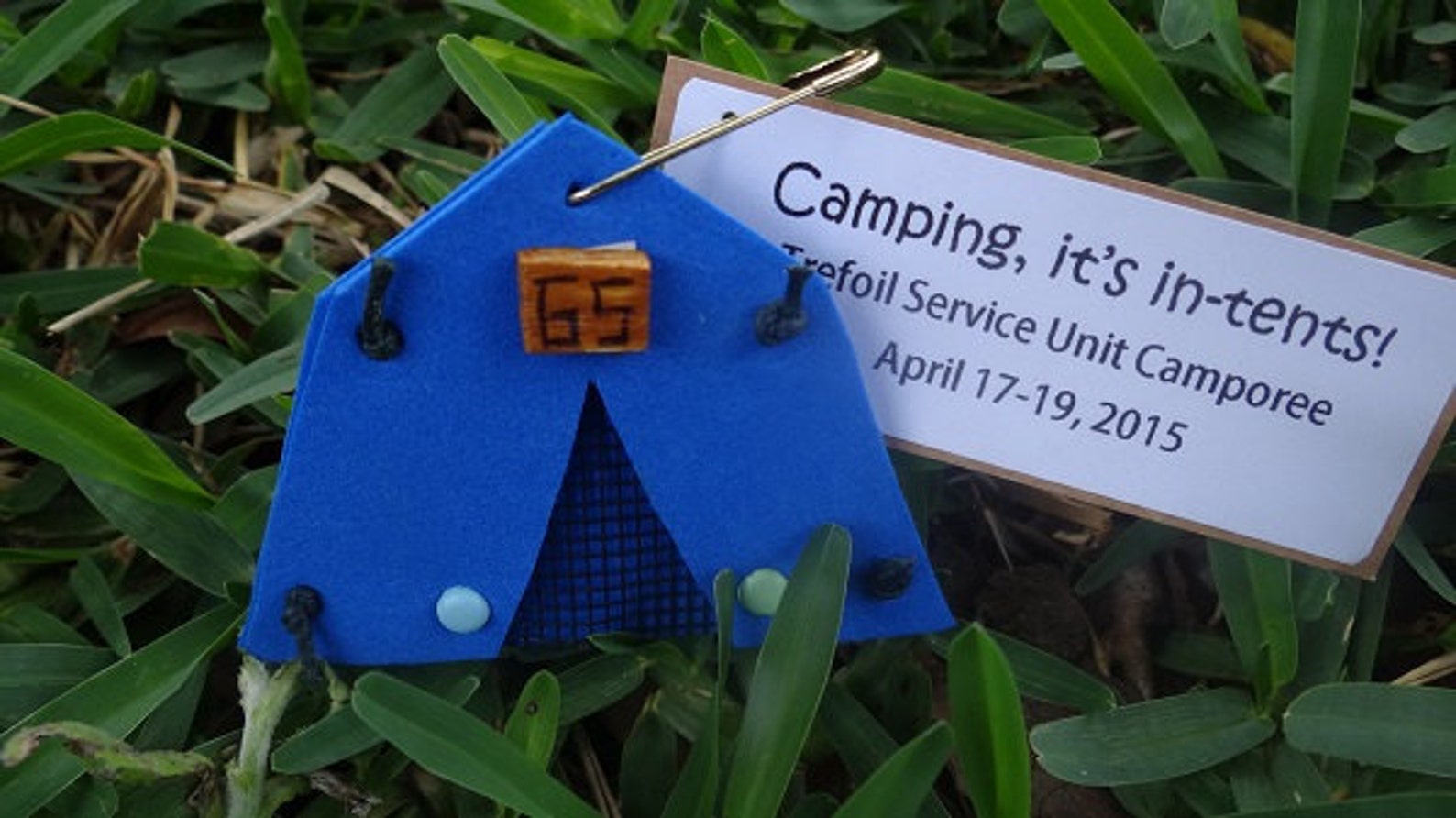 Set of Ten (10) Camping, It's In-tents! Scout SWAP or Craft Kits - Etsy