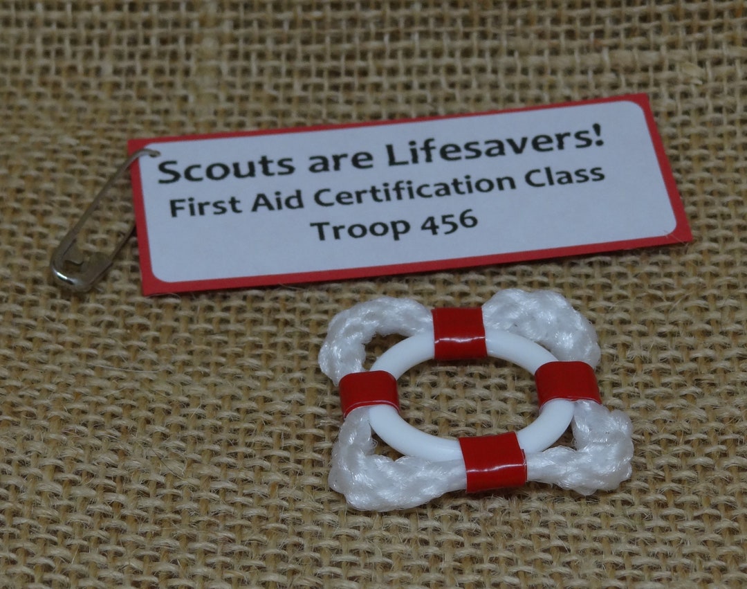 Set of Ten (10) Scouts Are Lifesavers! SWAP or Craft Kits - Etsy