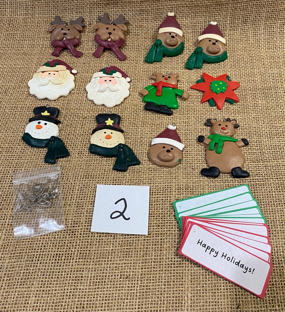 Set of Twelve (12) Ready to Trade Holiday Christmas Scout Swaps Pins ...