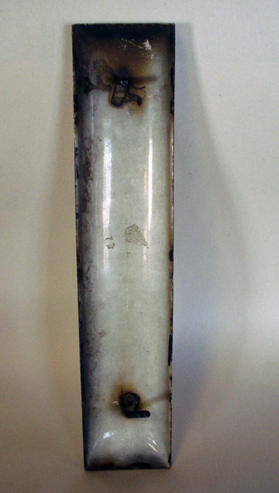 Vintage Industrial White Metal Letter or Inital I From Old Sign - Etsy