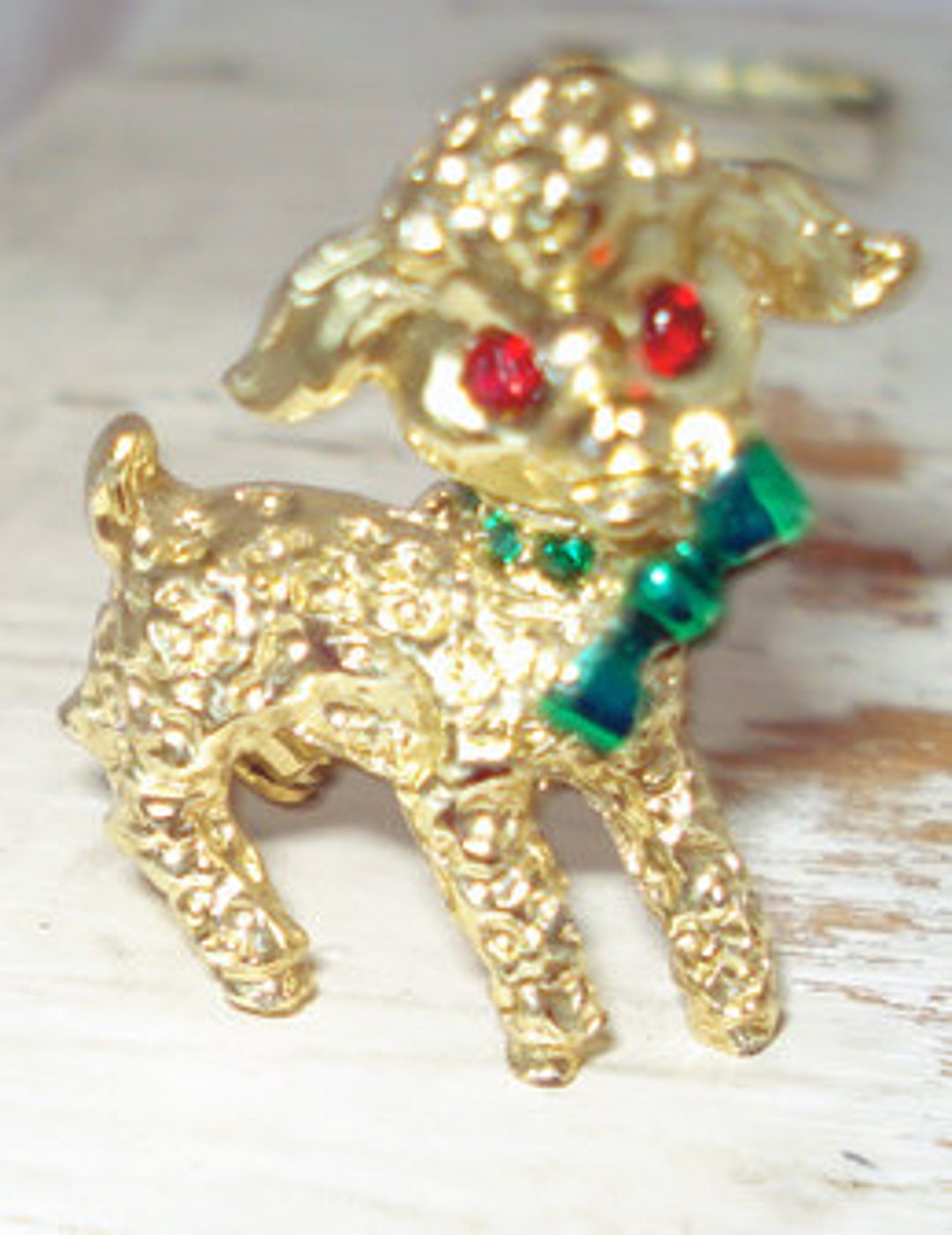 Vintage Lamb Pin - Etsy