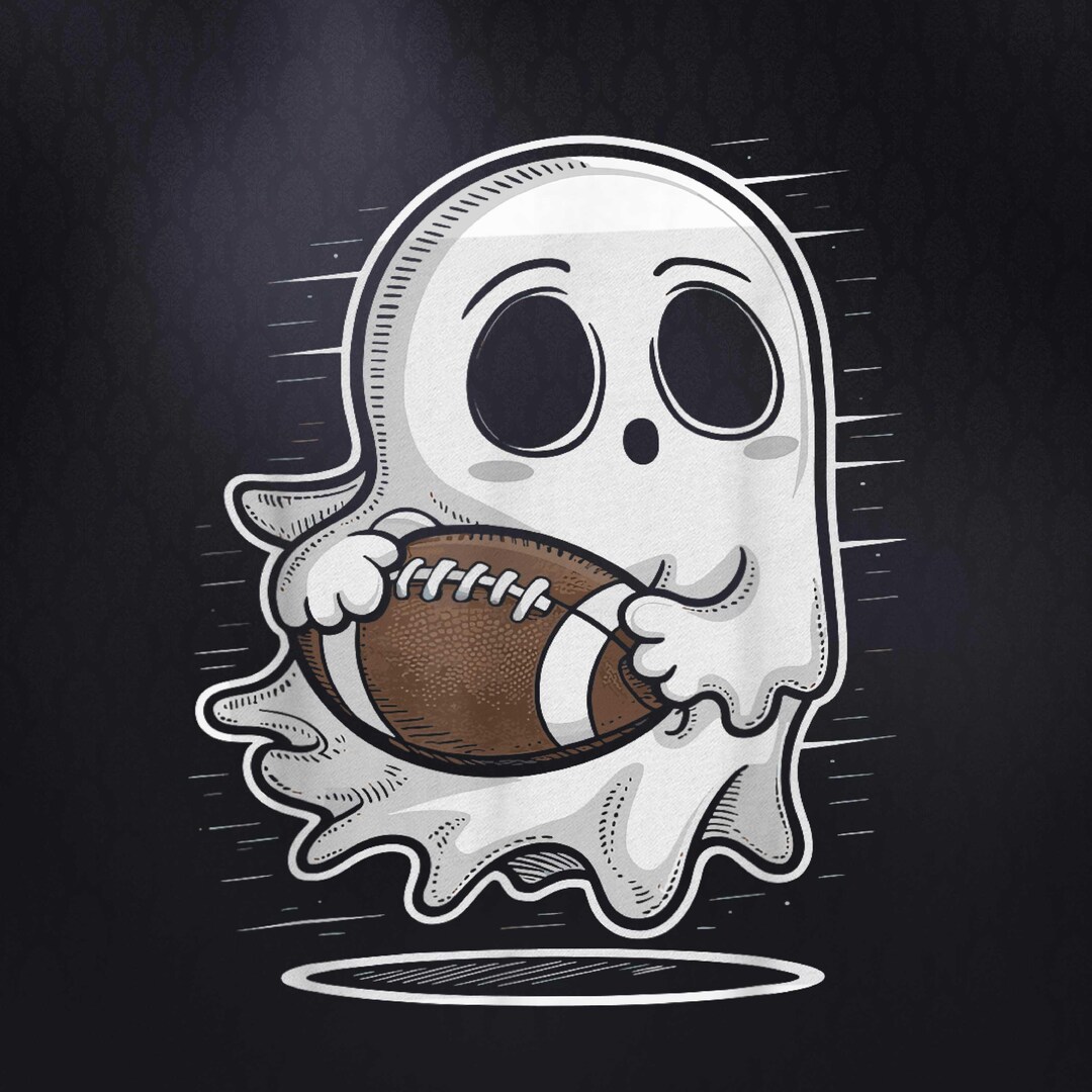 Ghost Playing Football Sport Png, Digital Download - Etsy