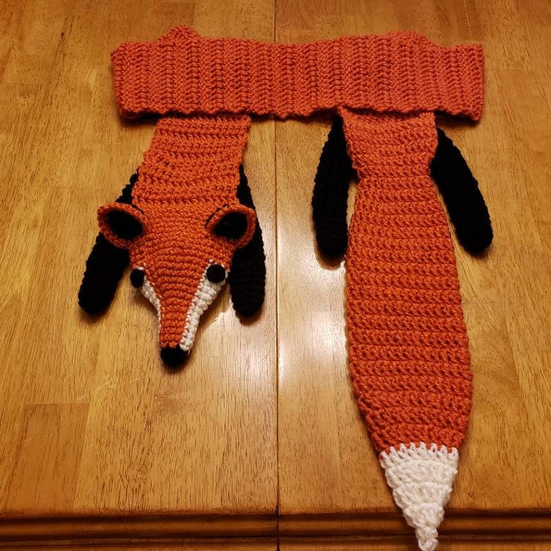Fox Scarf - Etsy