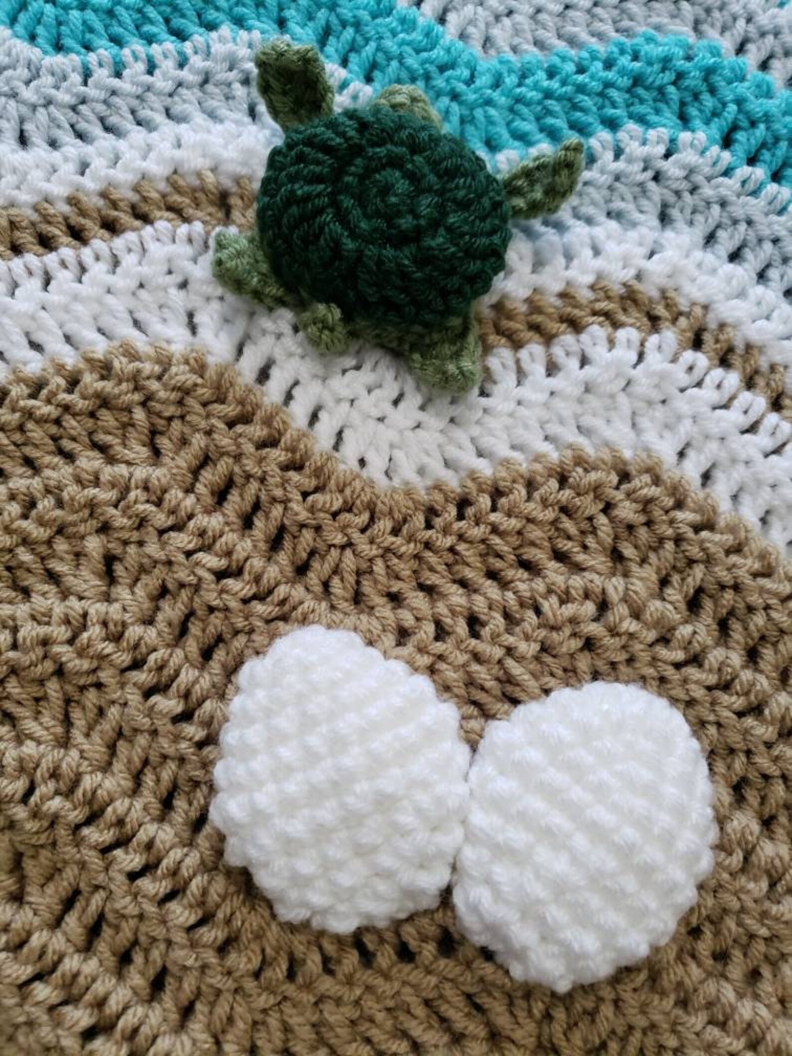 Baby Sea Turtle Baby Blanket - Etsy