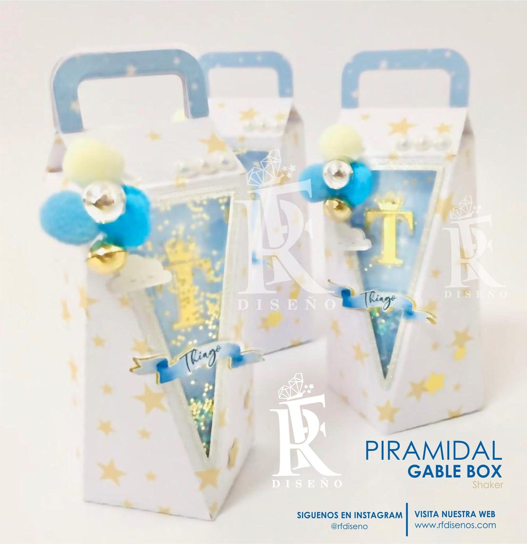 RF BOX 5 Shaker - Template Piramidal Gable Box Shaker- No Incluye El ...