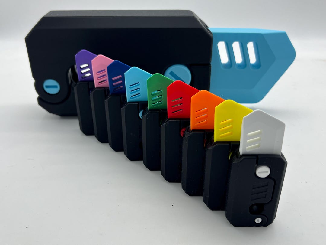 3D Printed Gravity Knife Fidget Toy - Etsy