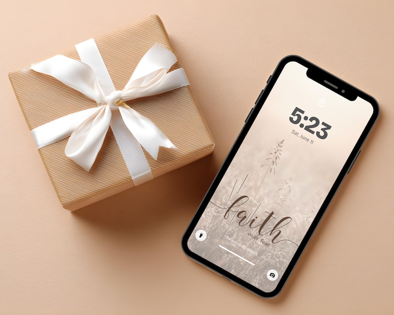 Christian Phone Wallpaper Bundle, Minimalist Bible Verse Lockscreen ...