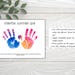 Jesus Loves Me Handprint Craft Printable, Christian Kids Keepsake Art ...