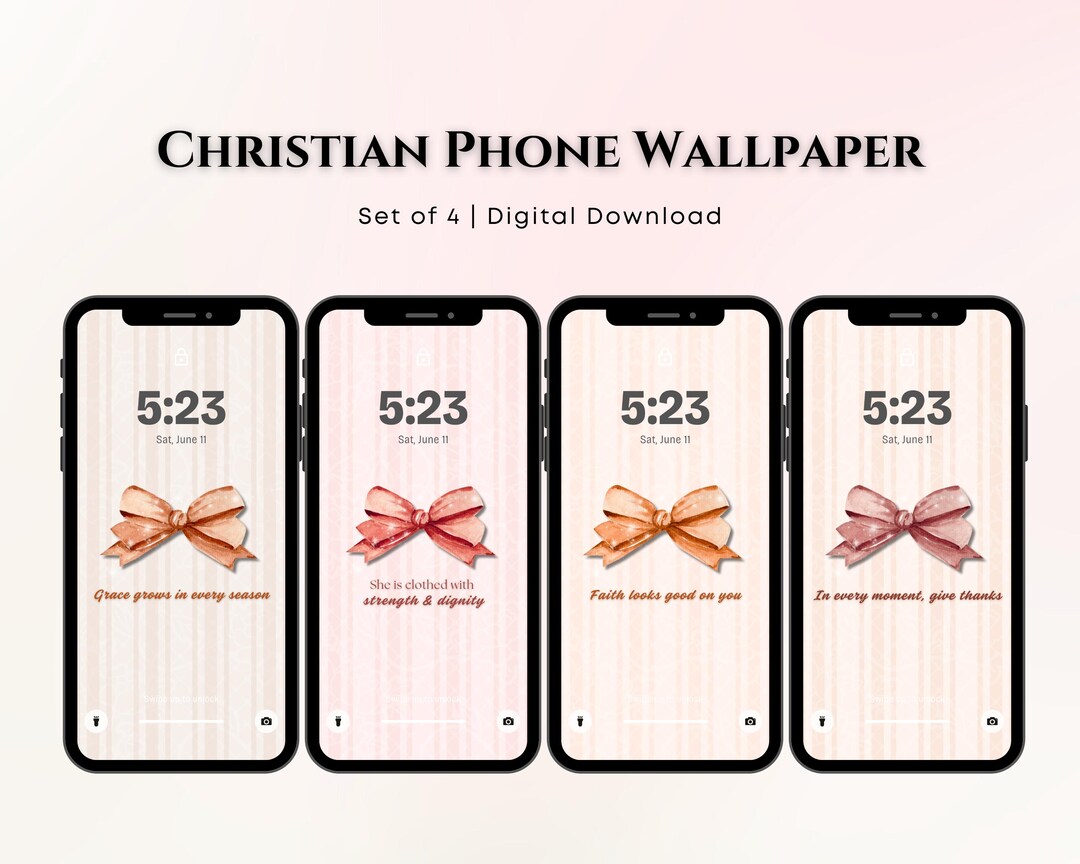 Coquette Fall Christian Wallpaper, Autumn Thanksgiving Affirmation ...