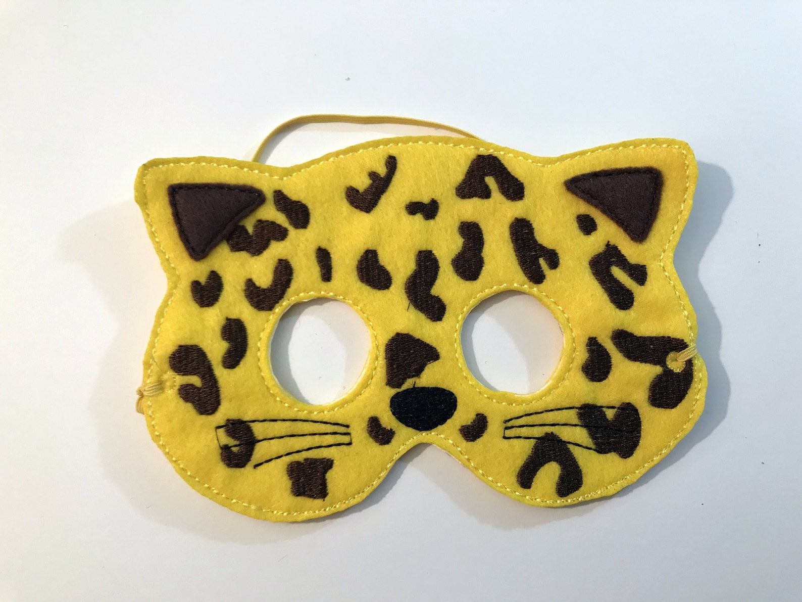 Felt Pretend Play Cheetah Mask for Kids - Etsy