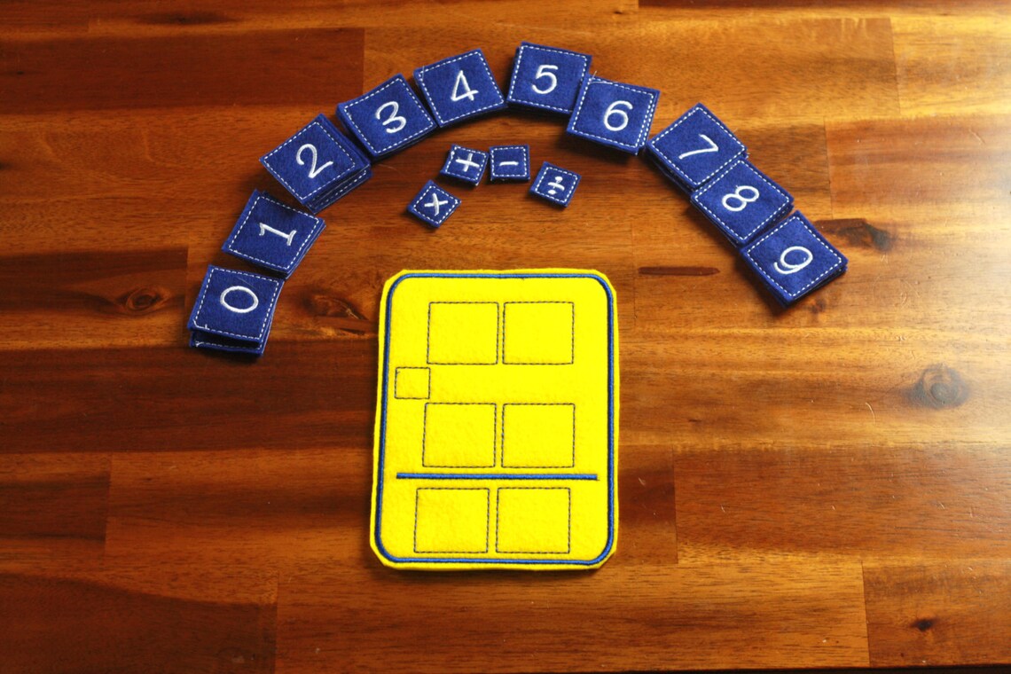 Felt Math Activity Set for Teaching Addition Subtraction - Etsy Canada