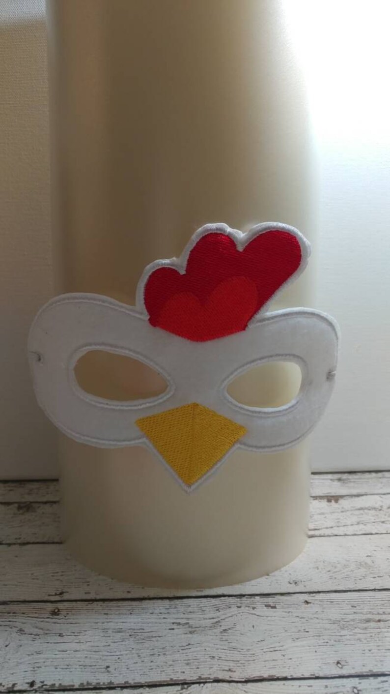 Felt Pretend Play Chicken Mask for Kids - Etsy