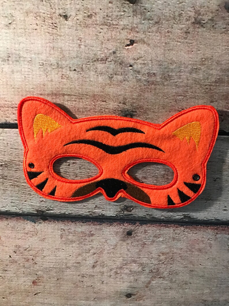 Pretend Play Felt Tiger Mask for Kids - Etsy