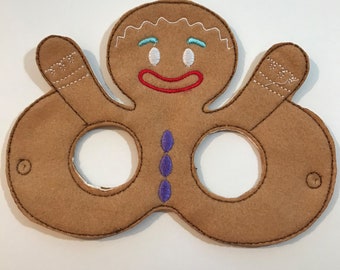 Gingerbread Mask - Etsy