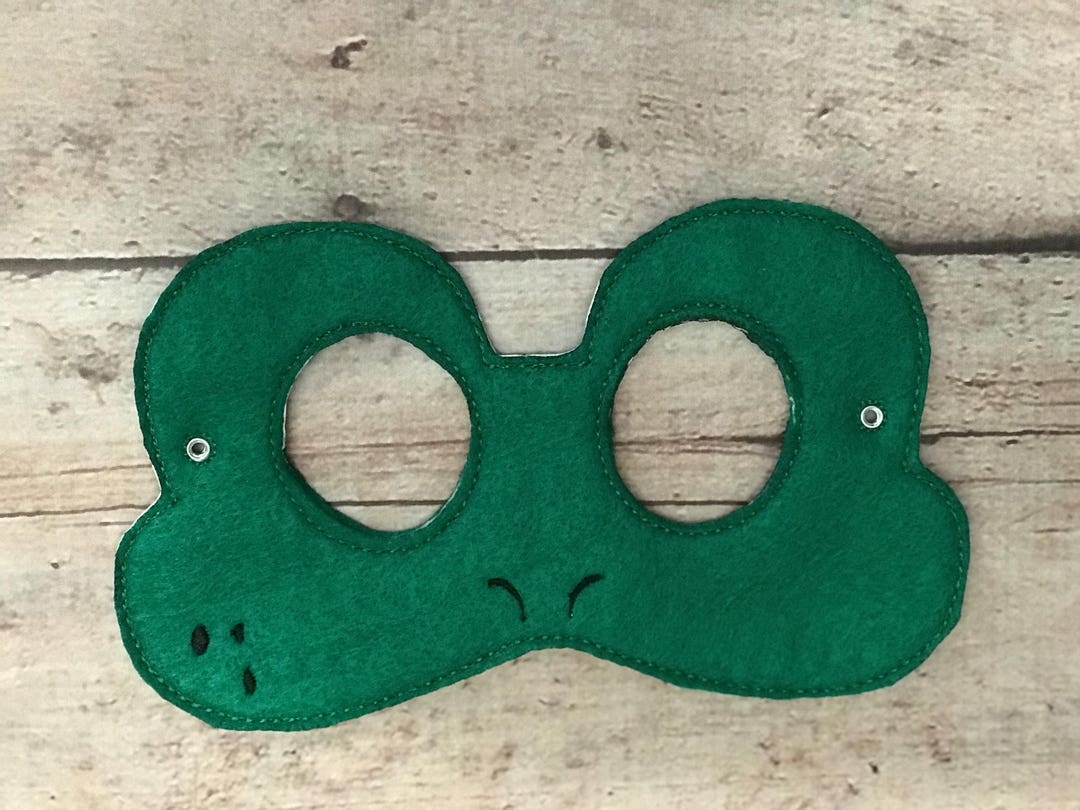 Kids Felt Pretend Play Frog Mask - Etsy
