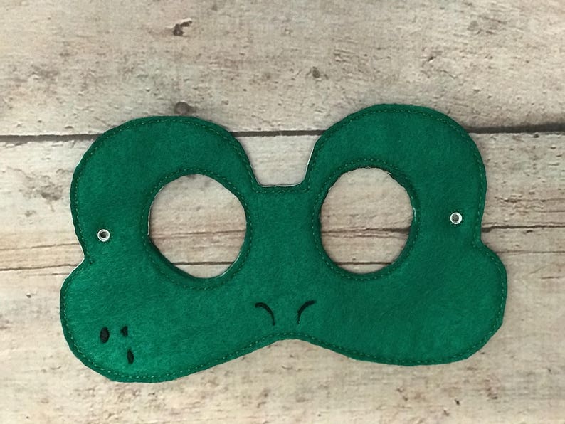 Kids Felt Pretend Play Frog Mask - Etsy