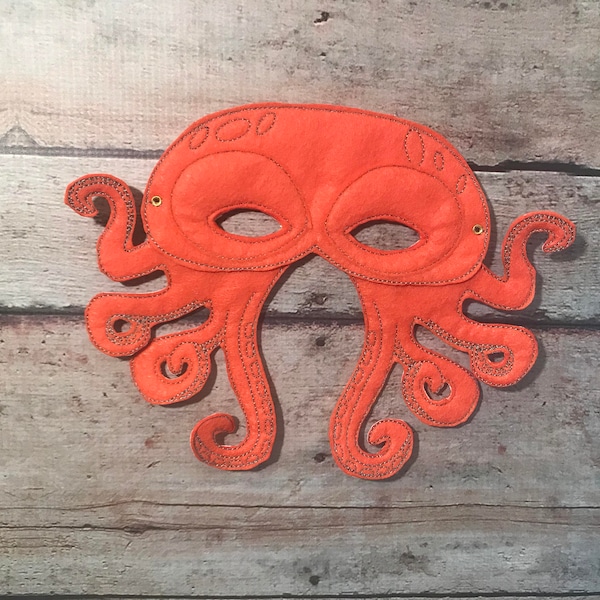 Octopus Mask - Etsy