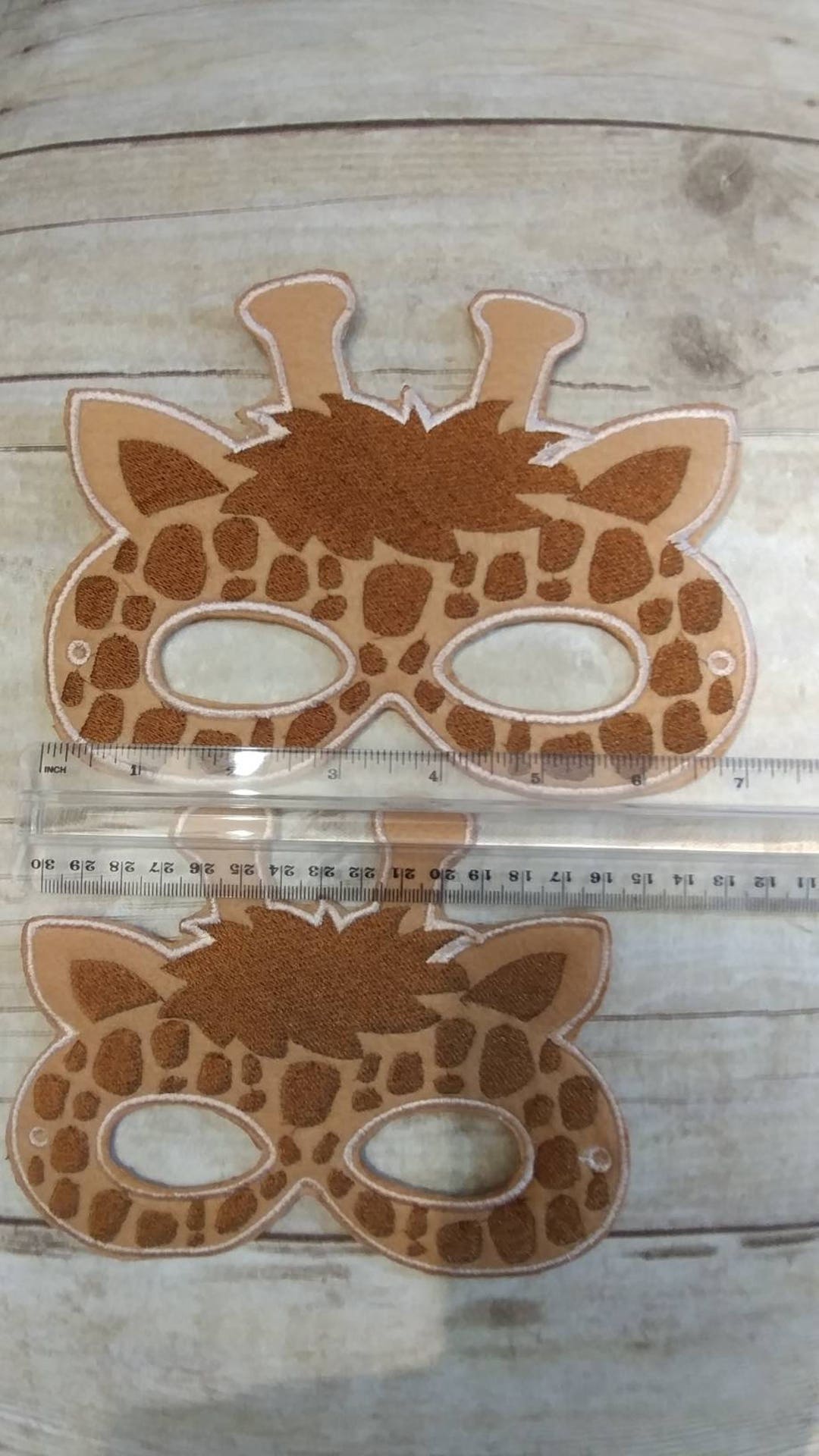 Pretend Play Felt Giraffe Mask for Kids - Etsy