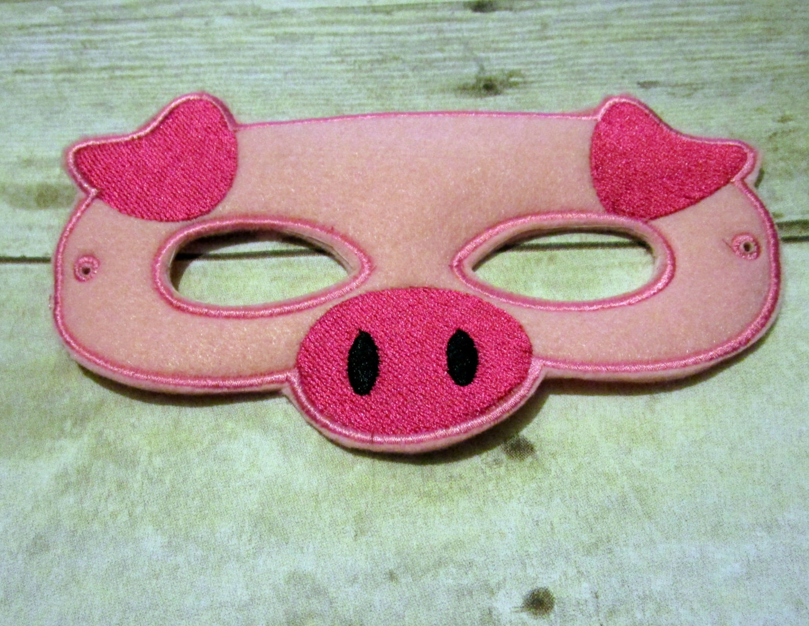 Felt Pretend Play Pig Mask for Kids - Etsy