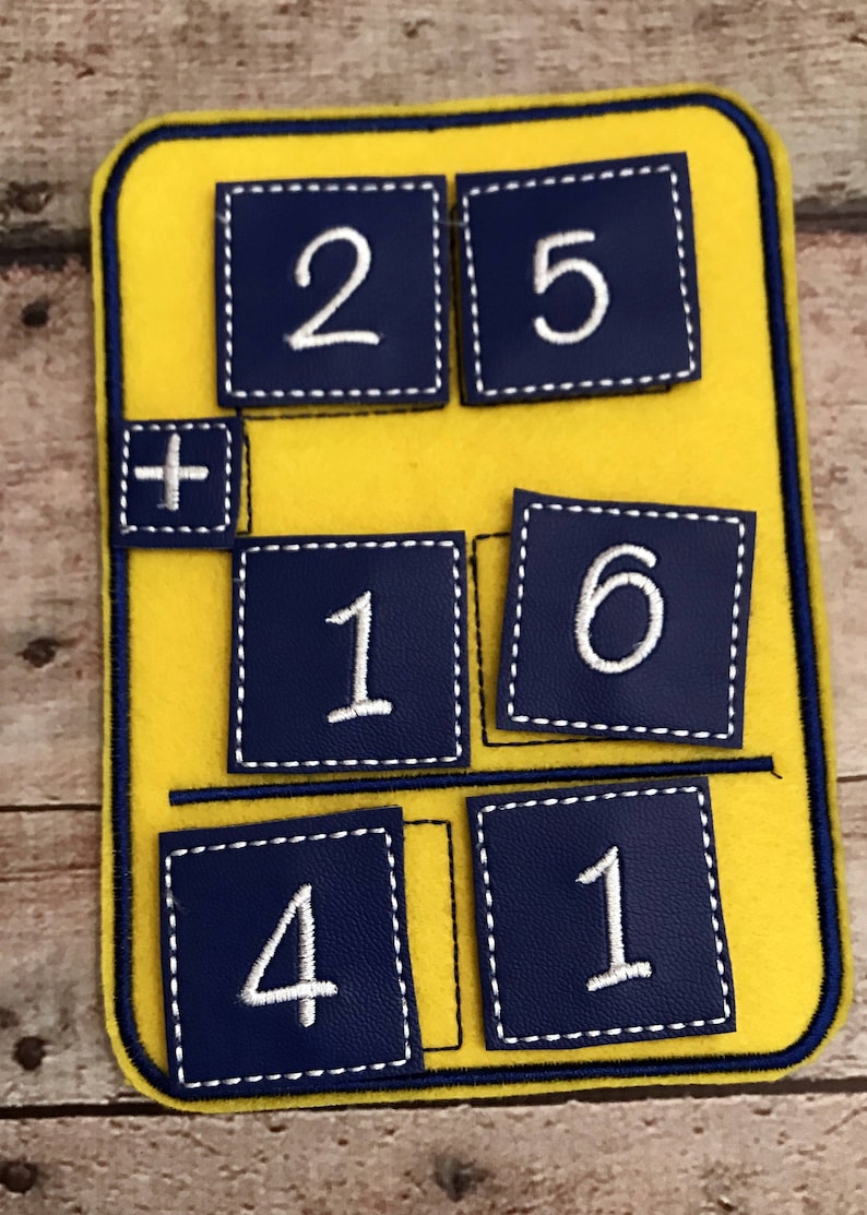 Felt Math Activity Set for Teaching Addition Subtraction - Etsy Canada
