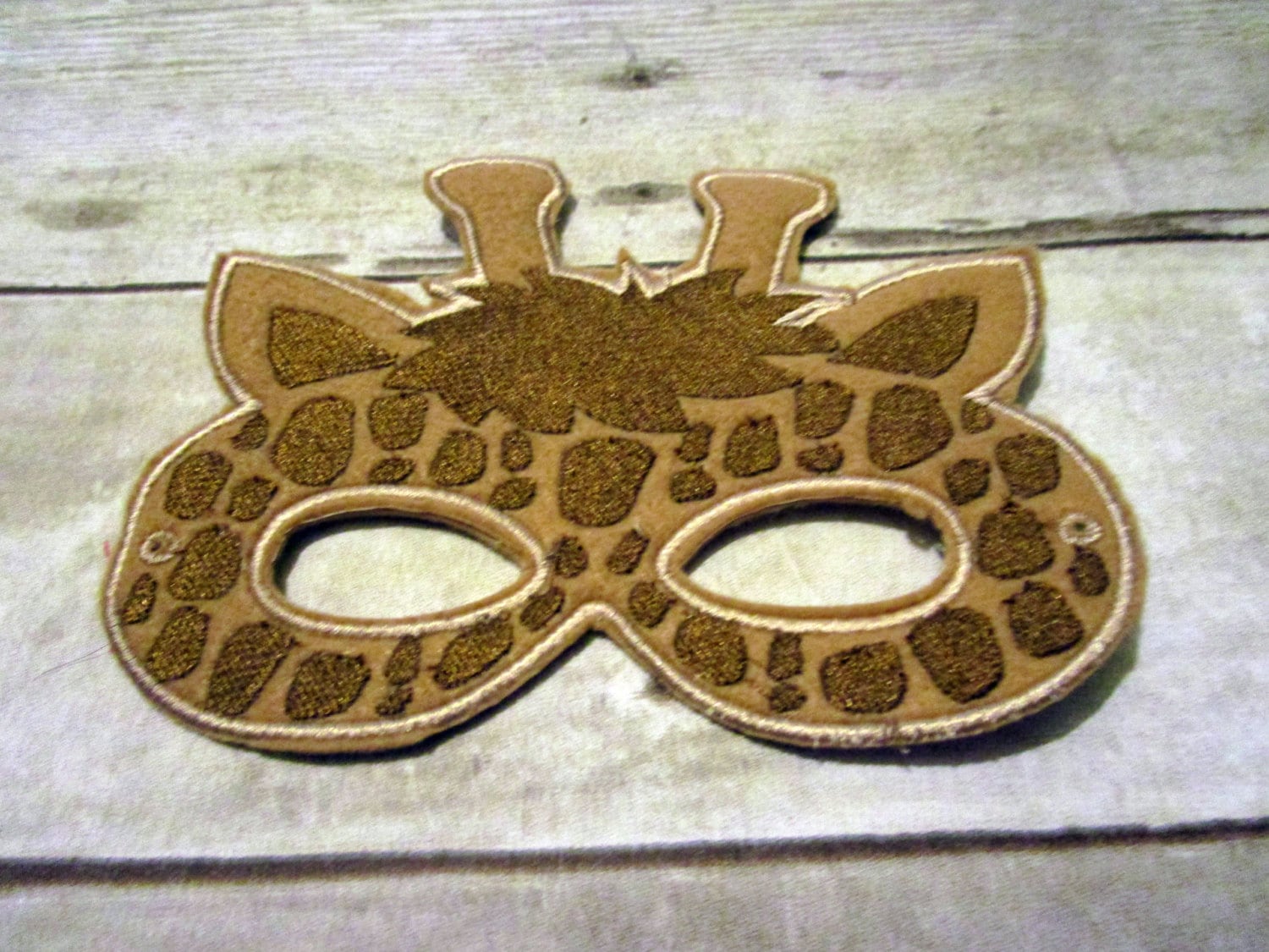 Pretend Play Felt Giraffe Mask for Kids - Etsy