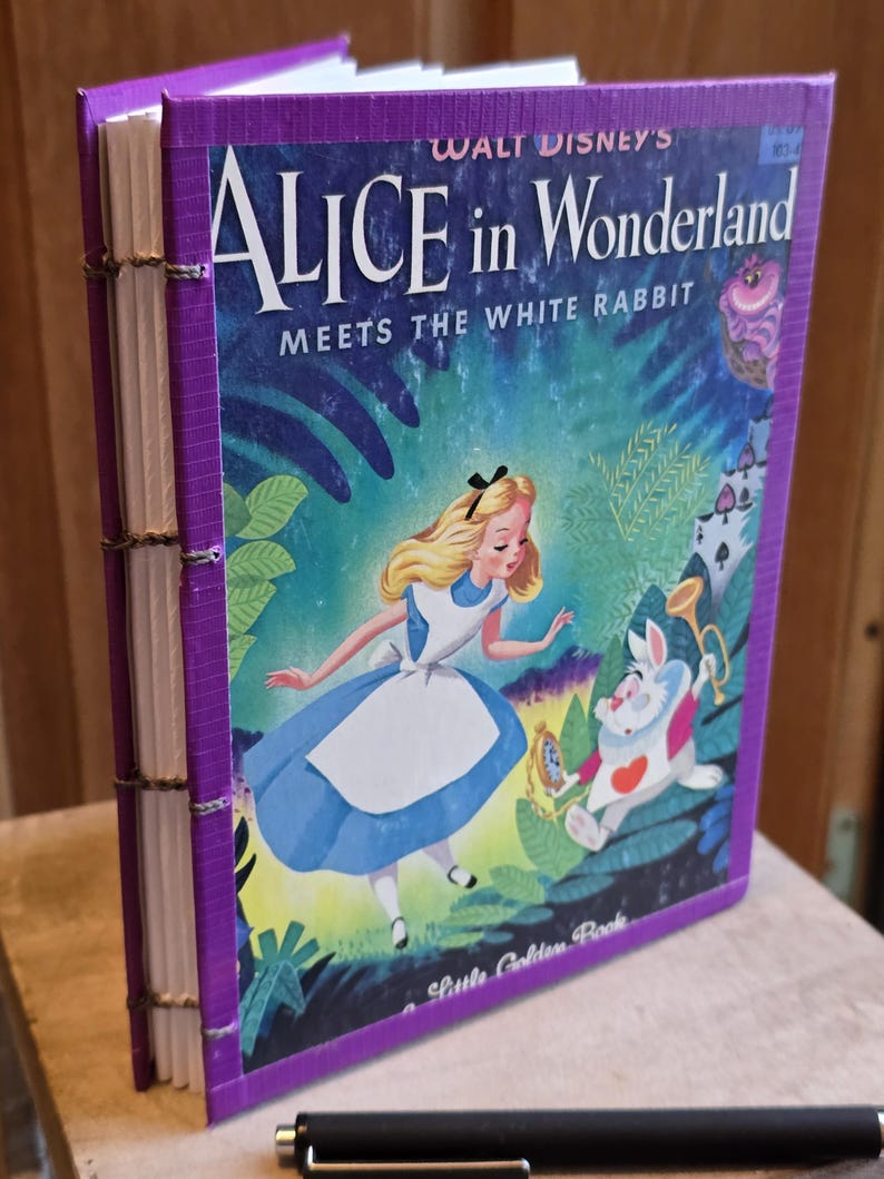 Repurposed Alice in Wonderland Meets the White Rabbit (1994) - Journal ...