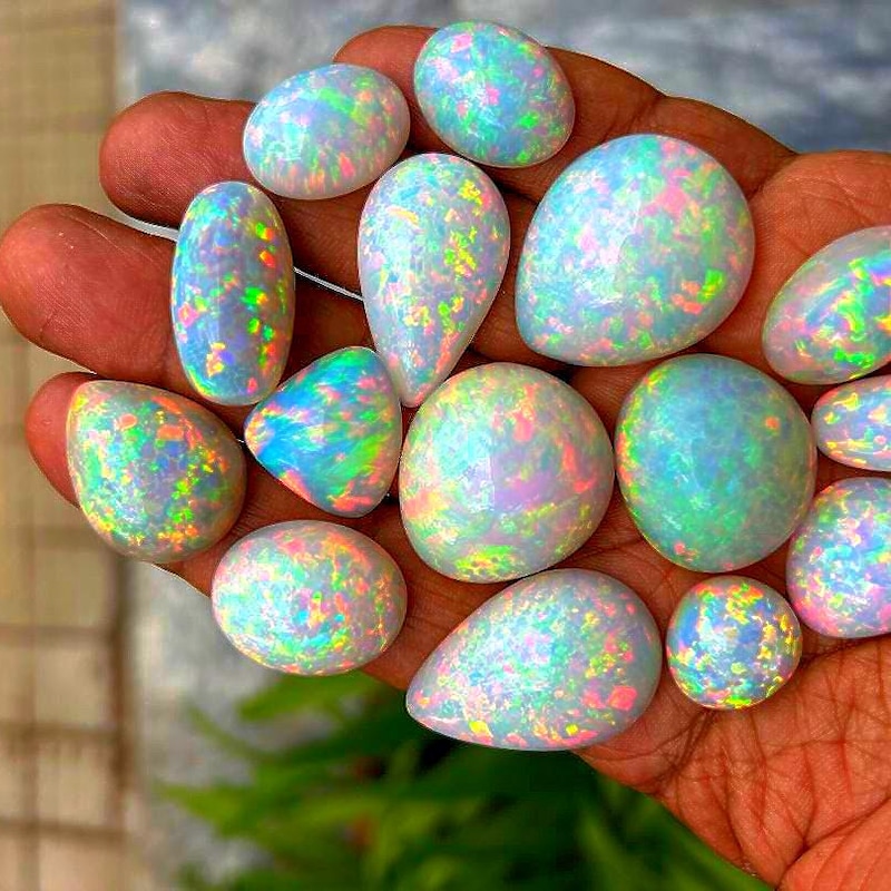 Ethiopian Water Opal Jewelry - Etsy