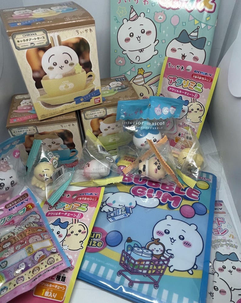 Chiikawa Lovers Lucky Scoop Grab Bag - Size Small/medium - Figurines ...