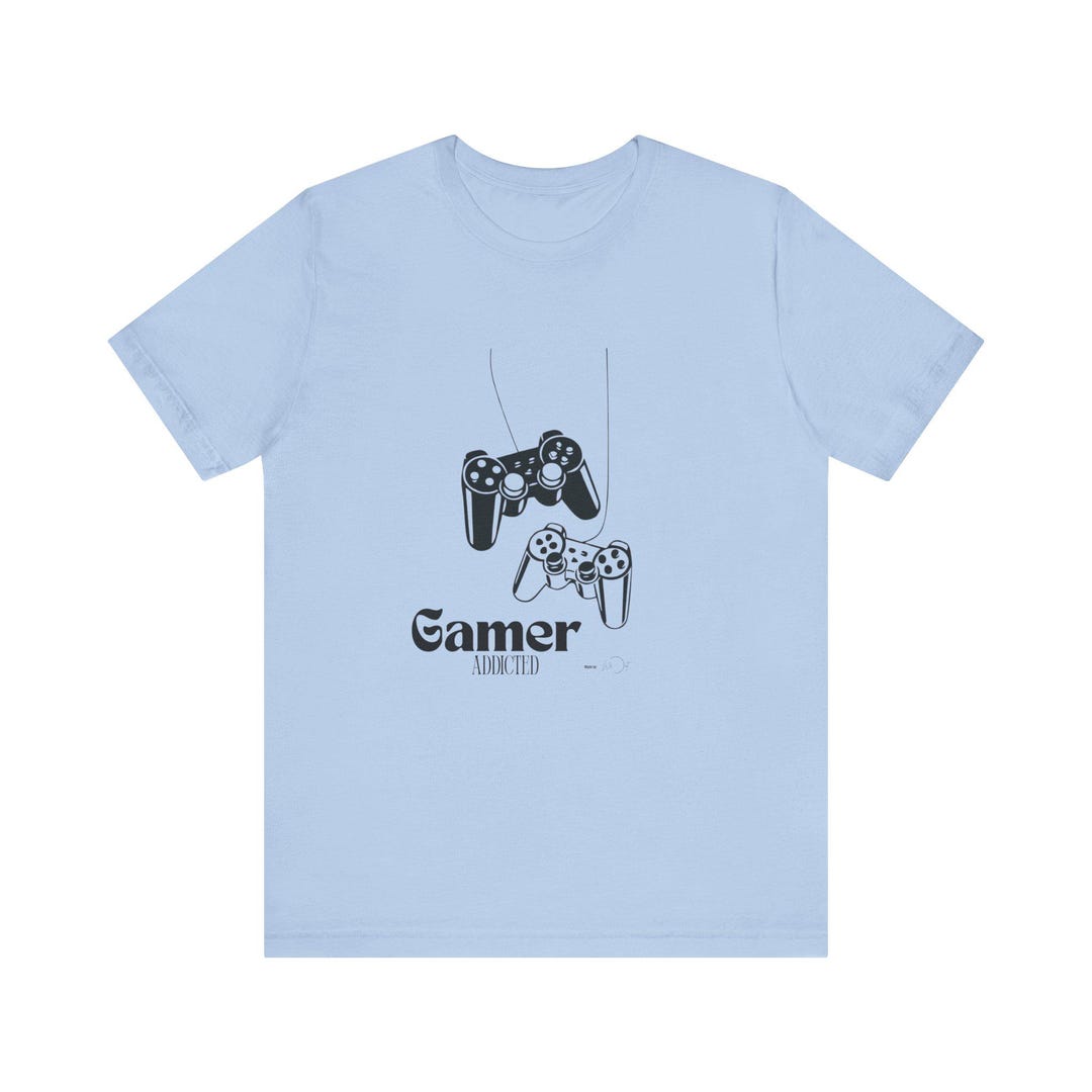 Gamer Graphic Tee, Gamer Shirt, Unisex Video Game Top, Gift for Gamers ...