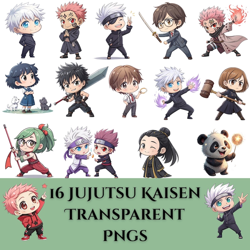 Jjk Manga Characters - Etsy Canada