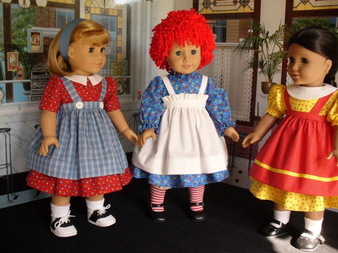 Doll Clothes Pattern, Raggedy Ann and Her Friends, No 1014 - Etsy