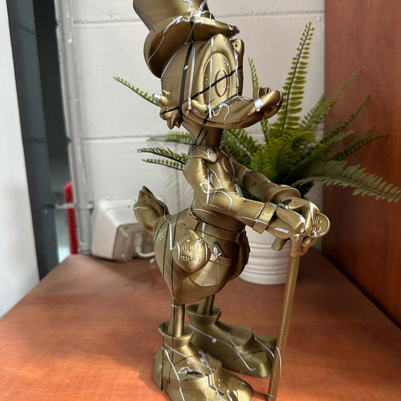 Scrooge mcduck skulptur - Etsy.de