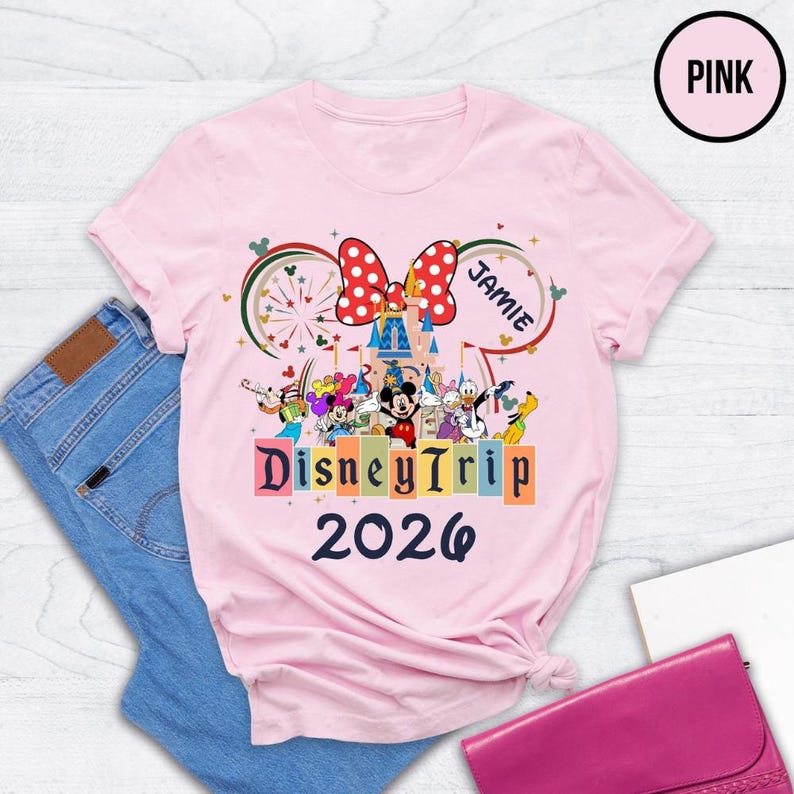 Disney 2026 Shirts, Disneyworld Shirts, Disney Vacation T Shirt, Disney ...