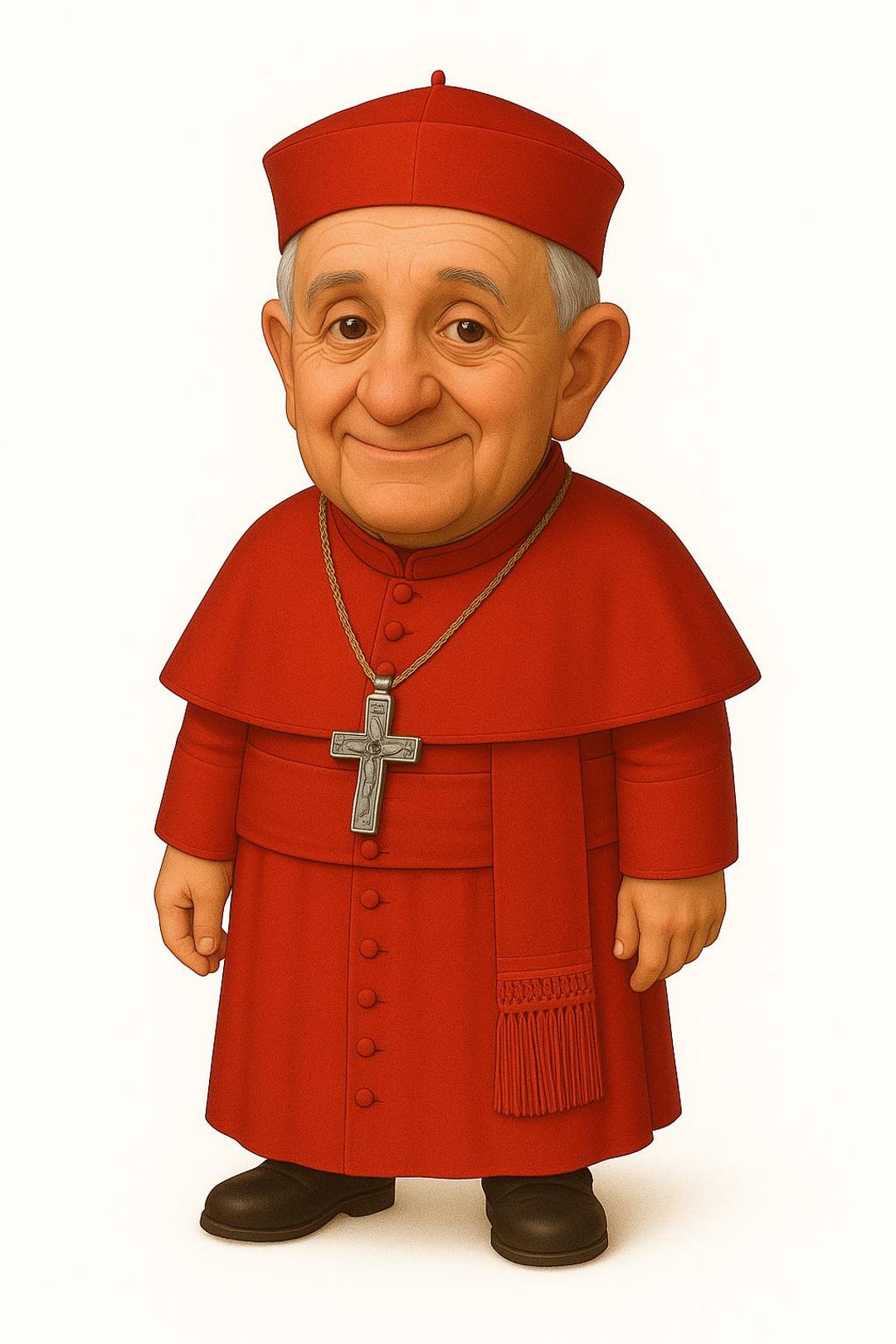 Statue of Pope Francis in Resin, 3D Painted, High Quality, 4 Inches ...