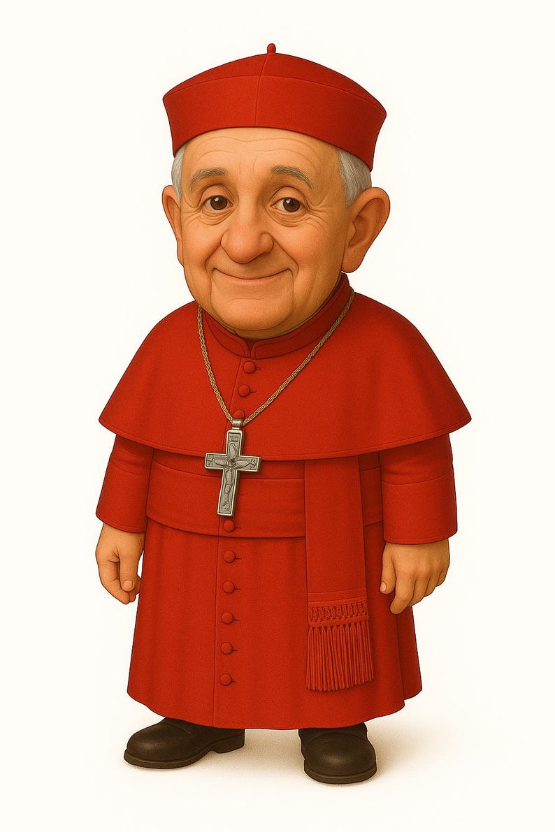 Statue of Pope Francis in Resin, 3D Painted, High Quality, 4 Inches ...