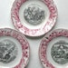 Antique French Talking Plates . Lebacqz & Bouchart . Matador . - Etsy