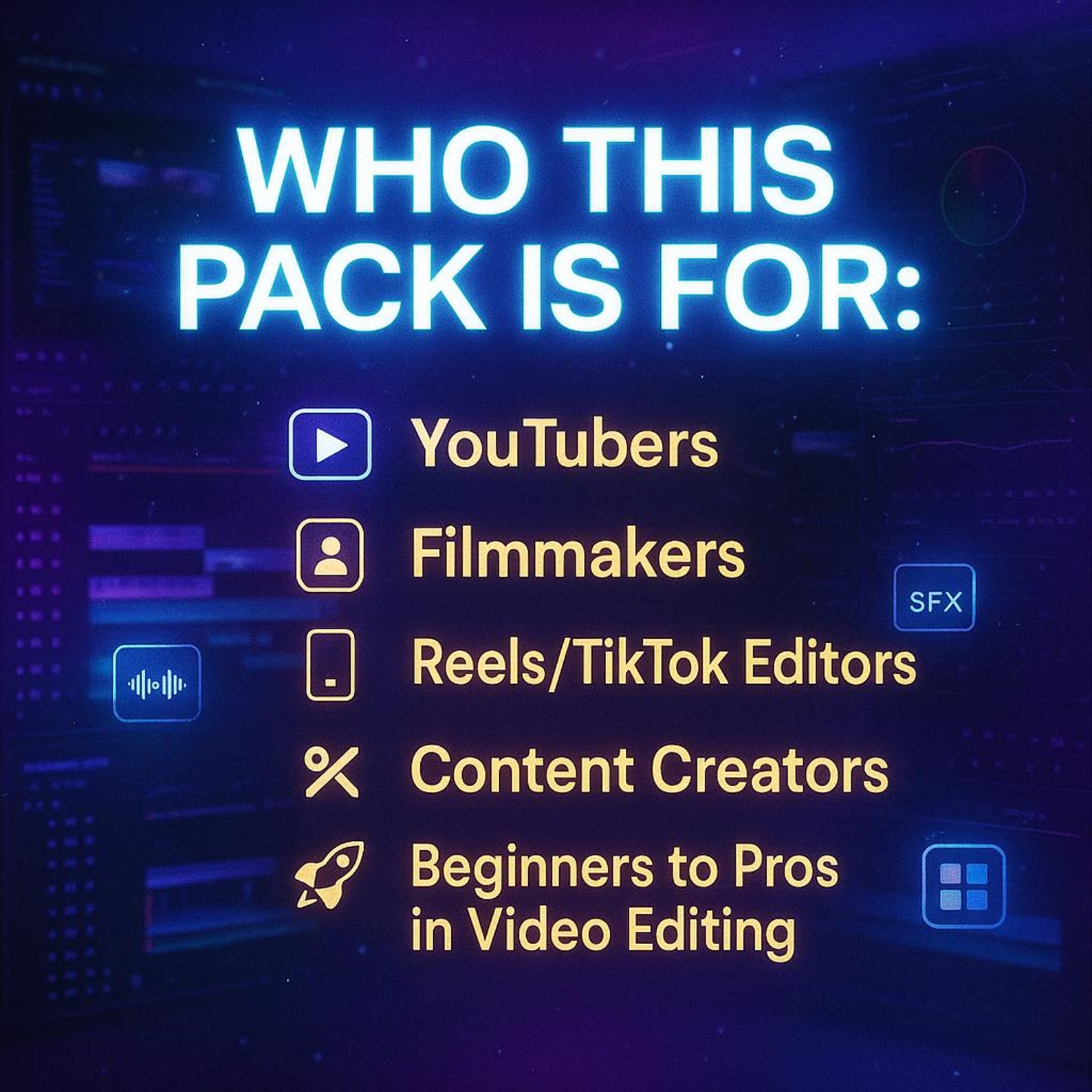Video Editor's Dream Bundle: 1000+ Assets, Luts, SFX, Music (PLR ...